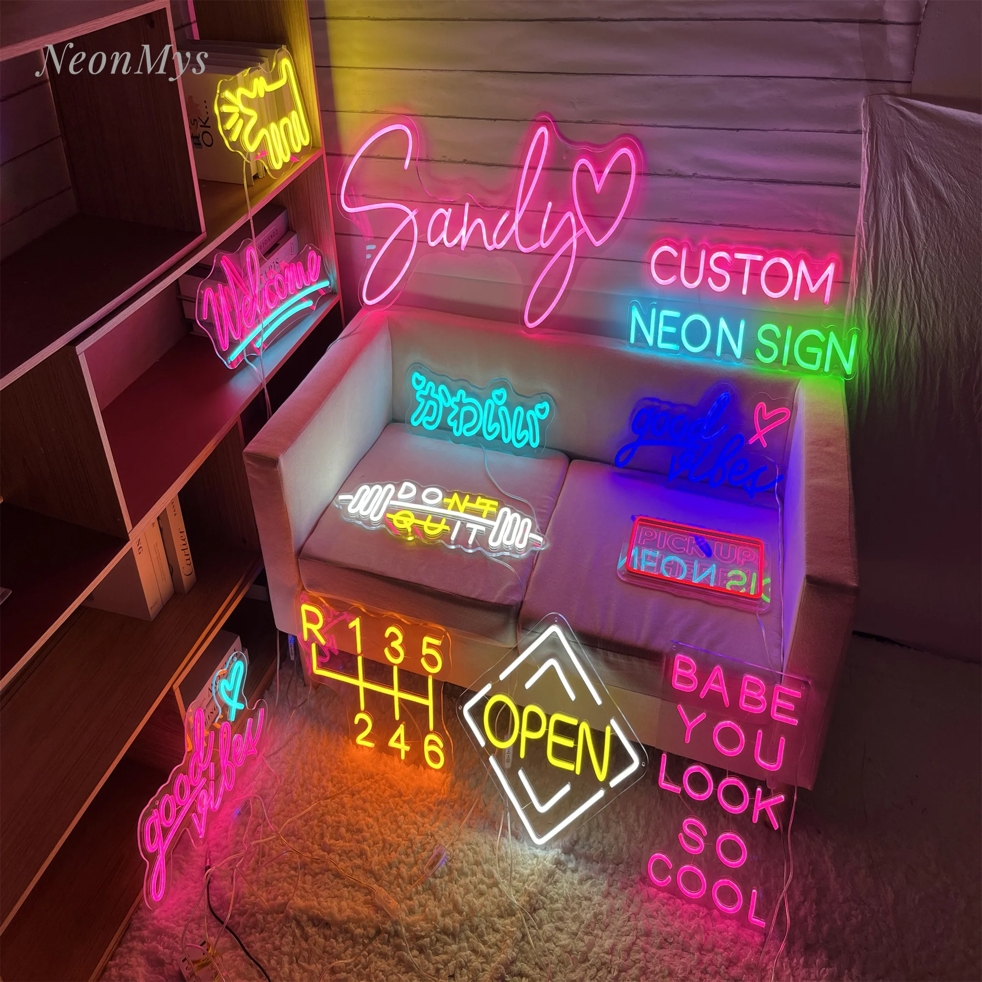 Letreros-de-ne-n-con-logotipo-personalizado-letrero-de-luz-Led-decoraci ...