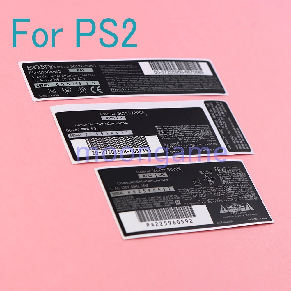 300pcs For PS2 30000 70000 90000 Host Seal Sticker Label for Sony PS2 ...