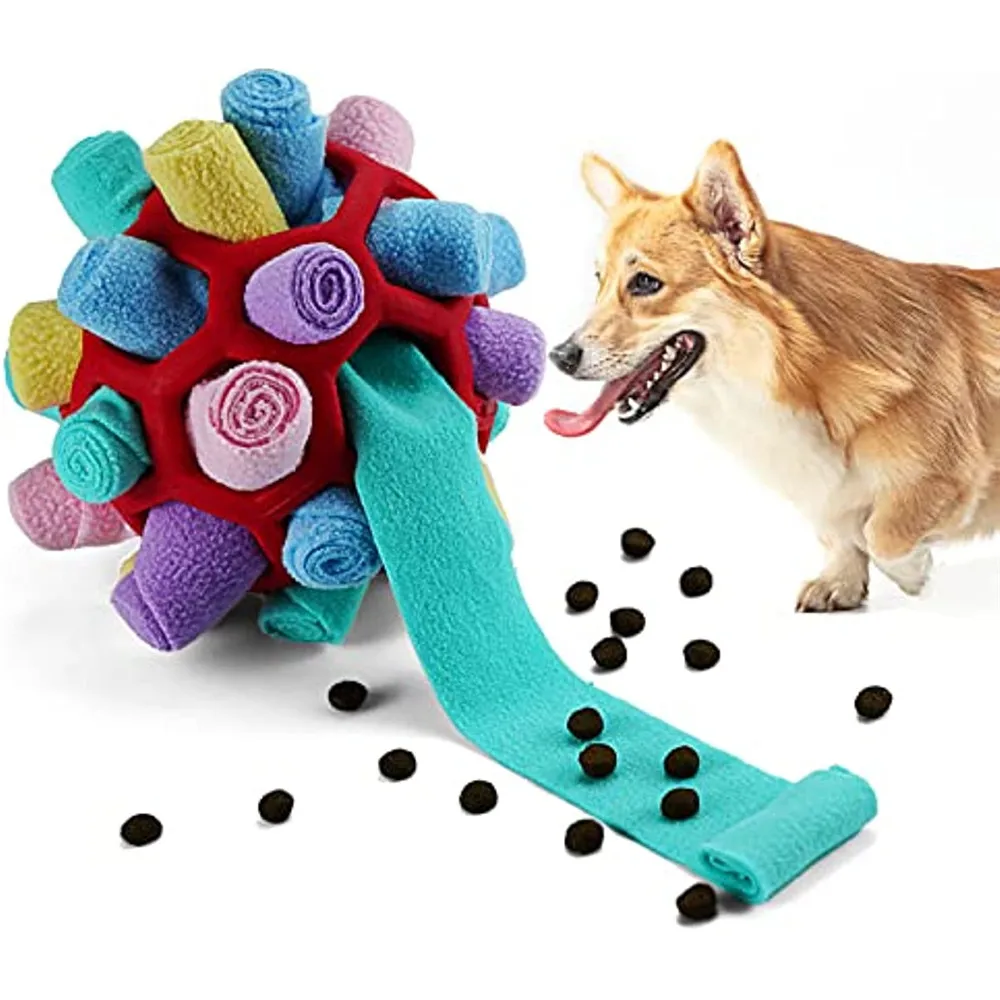 Interactieve Huisdier Snuffle Bal Dog Treat Puzzel Voedsel Doseren ...