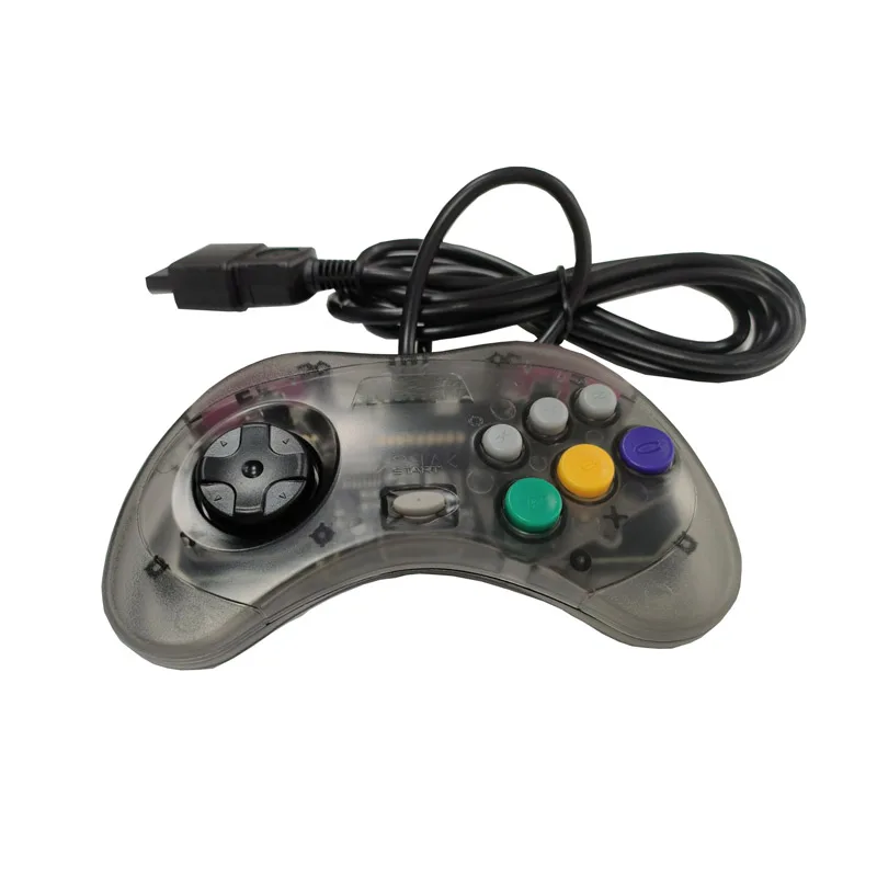 Transparent-Black-Wired-Game-controller-for-SEGA-Saturn-SS-console.jpg