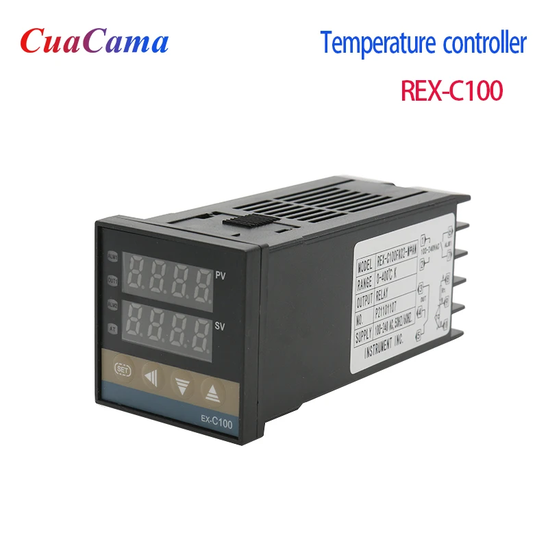 REX- C100 Digital Intelligent Temperature Controller K/Universal Input SSR/Relay Output ...