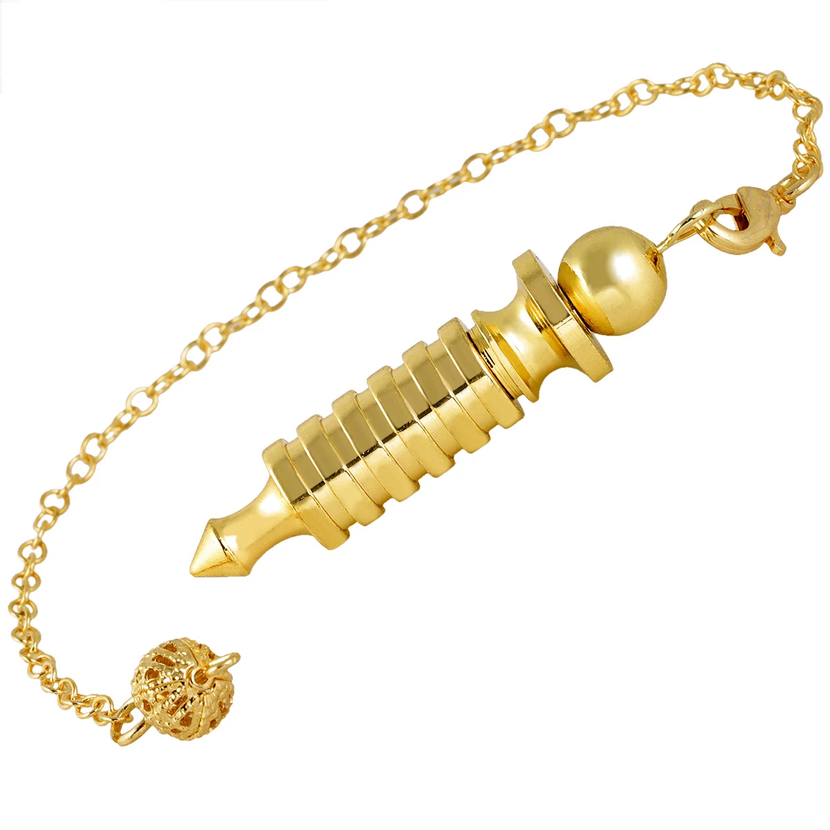 Isis-Metal-Pendulum-For-Dowsing-Divination-Copper-Pendant-With-Chain ...