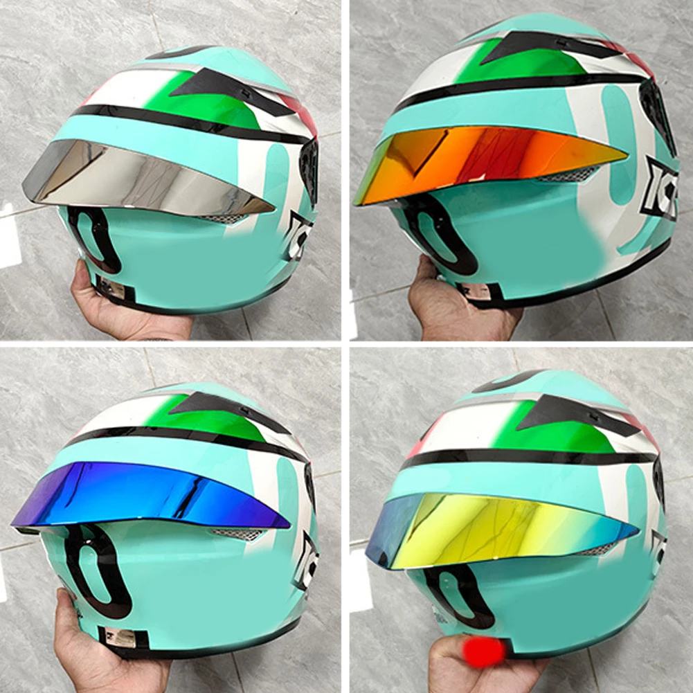 Motorcycle Helmet Trim Helmet Spoiler Tail Wing Aerodynamic Accessory ...