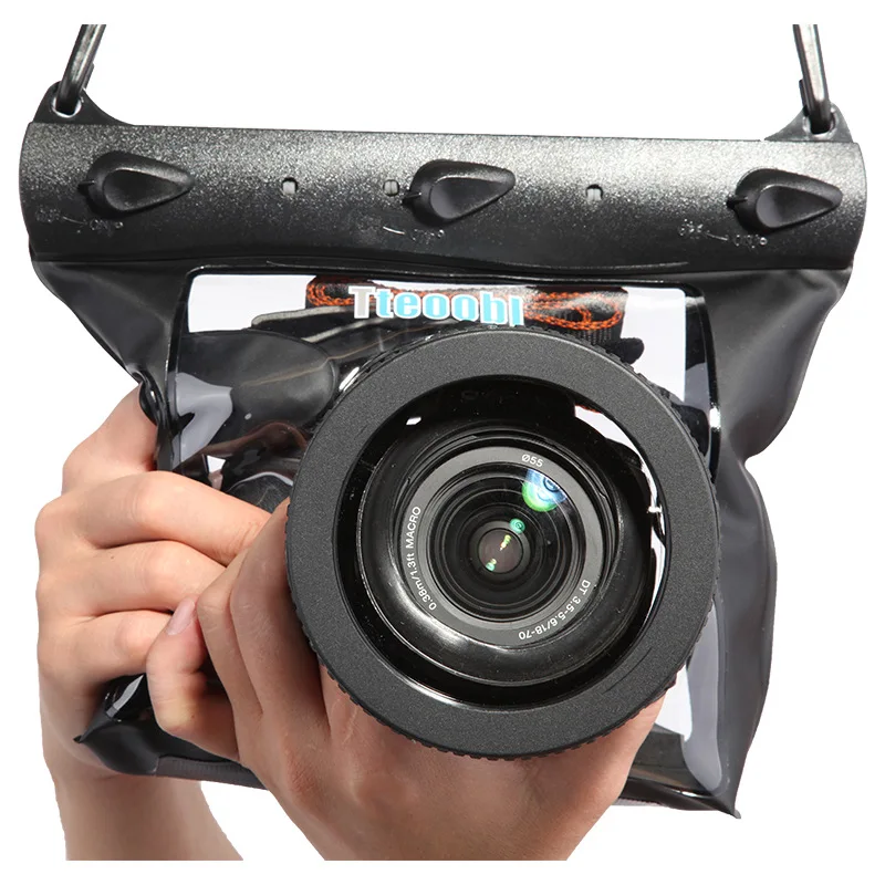 GQ-518ML-20m-Underwater-Diving-Camera-Housing-Case-Pouch-Dry-Bag-Camera ...