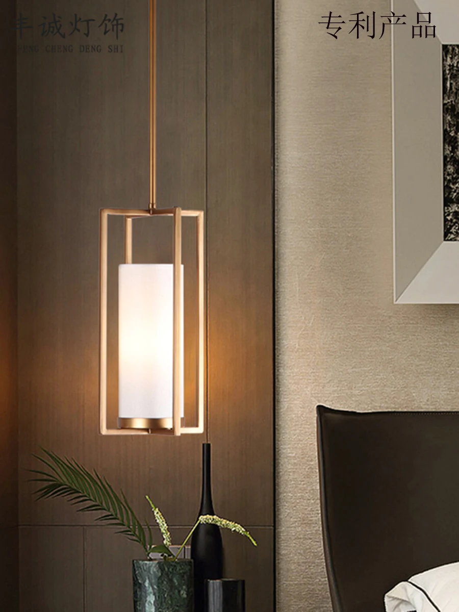 New-Chinese-Style-Small-Droplight-Simple-Bedroom-Bedside-Lamp-Modern ...
