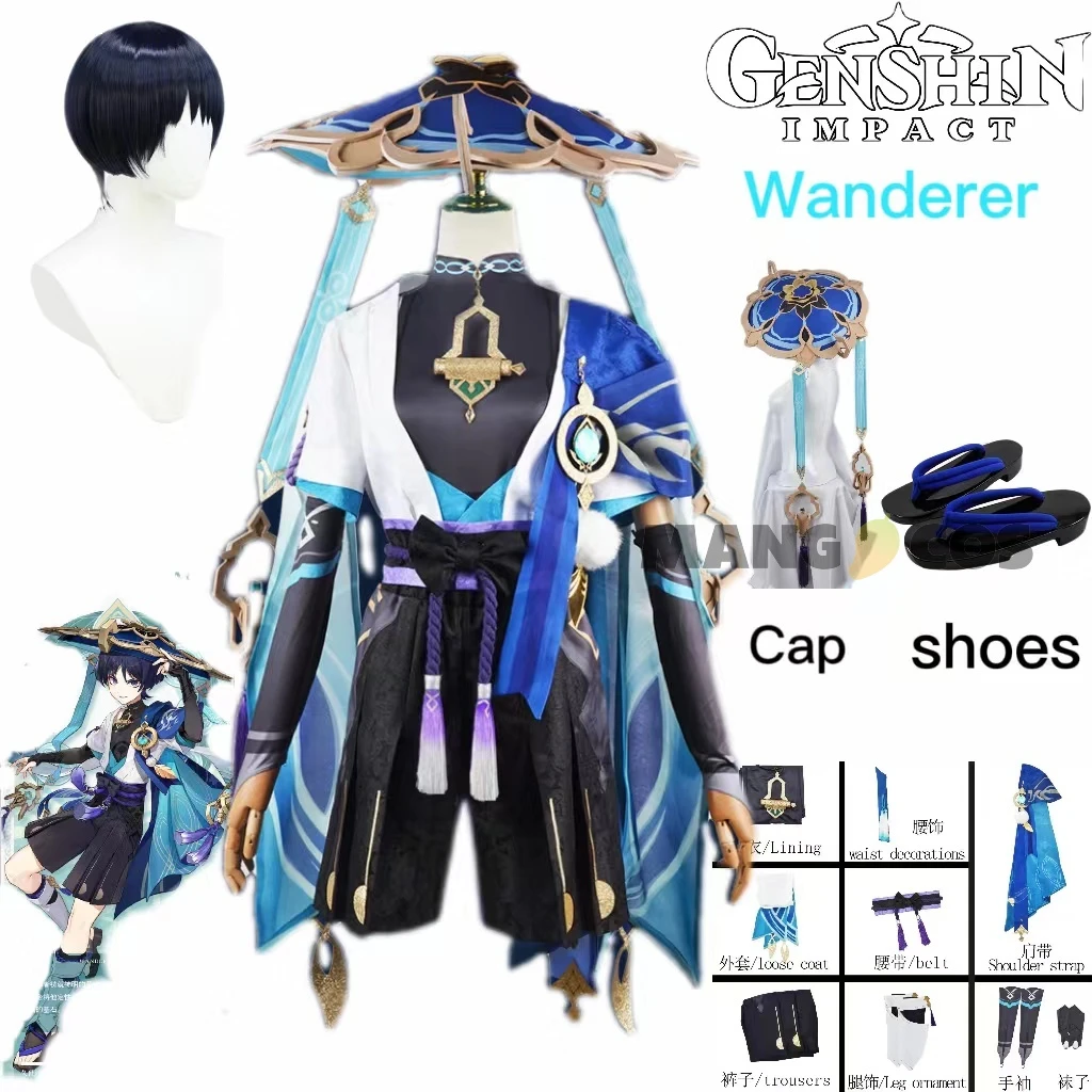 Game Genshin Impact Scaramouche Cosplay Genshin Lmpact Scaramouche ...