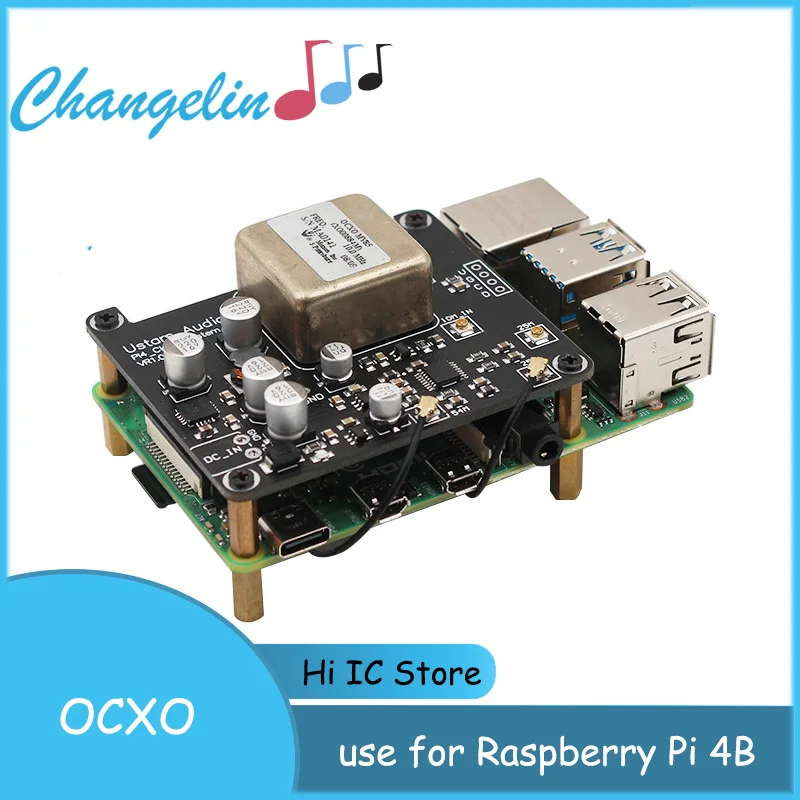 Cristal-oscilador-para-Raspberry-Pi-4B-HiFi-Audio-Clock-Board-OCXO ...