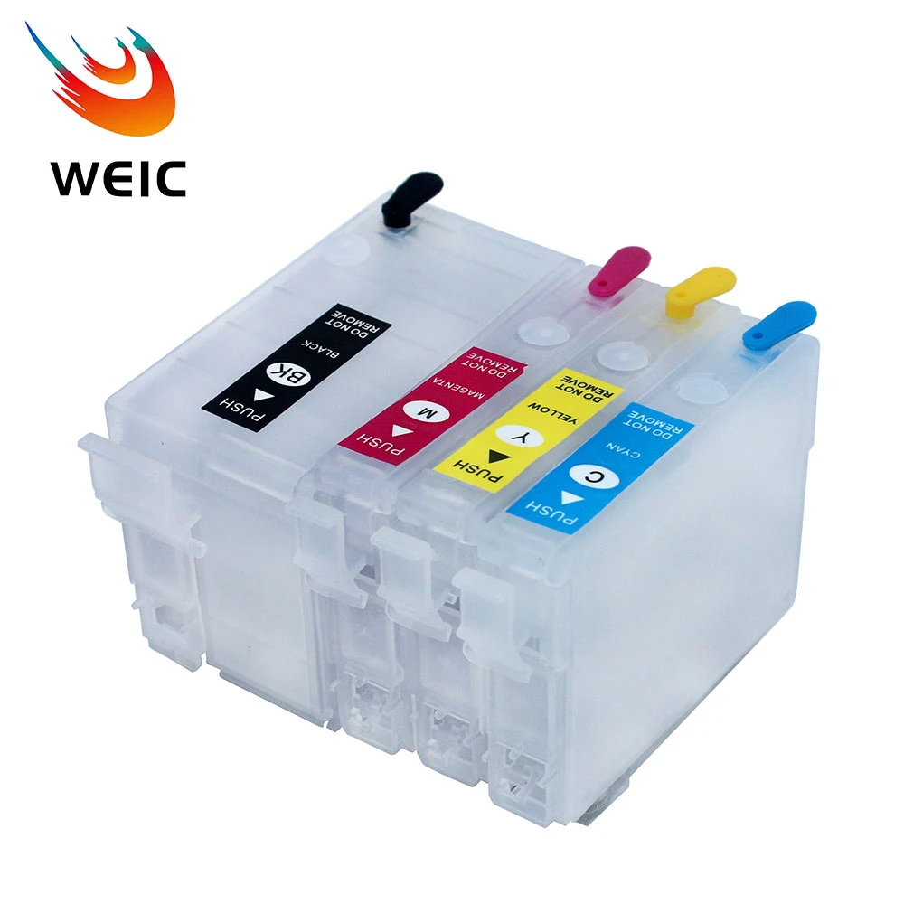 252xl 27xl Refill Ink Cartridge For Epson Wf-3620 Wf-3640 Wf-7720 Wf ...