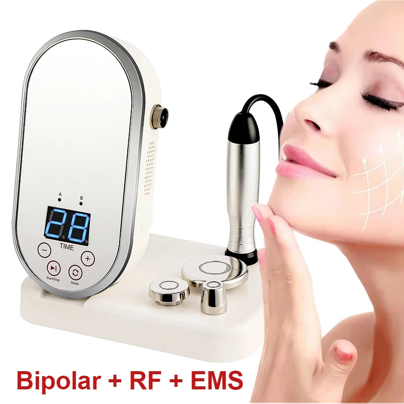 Bipolar RF And EMS Skin Collage Rejuvenation Radio Frequency Heat ...