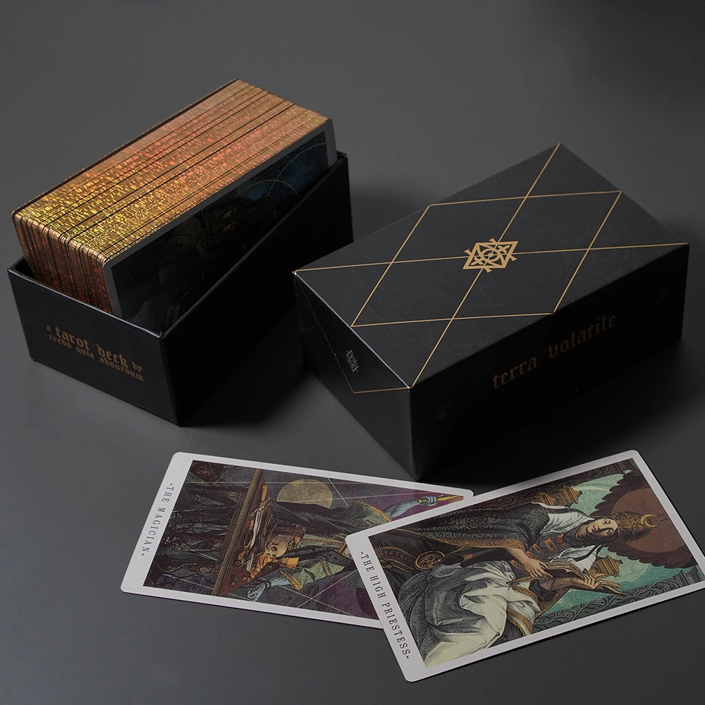 Terra-vol-til-Tarot-Deck-cartas-de-Tarot-de-doble-cara-Terra-vol-til ...