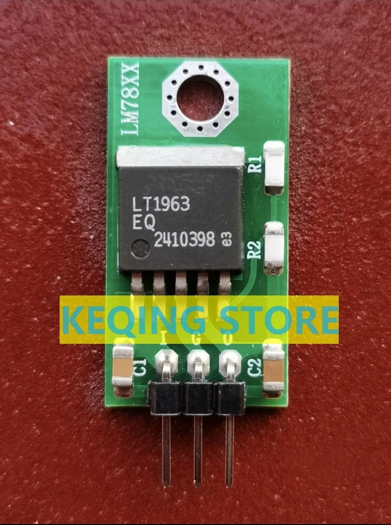 LT1963-to-LM7805-5V1-5A-linear-low-noise-DC-regulated-power-supply-low ...