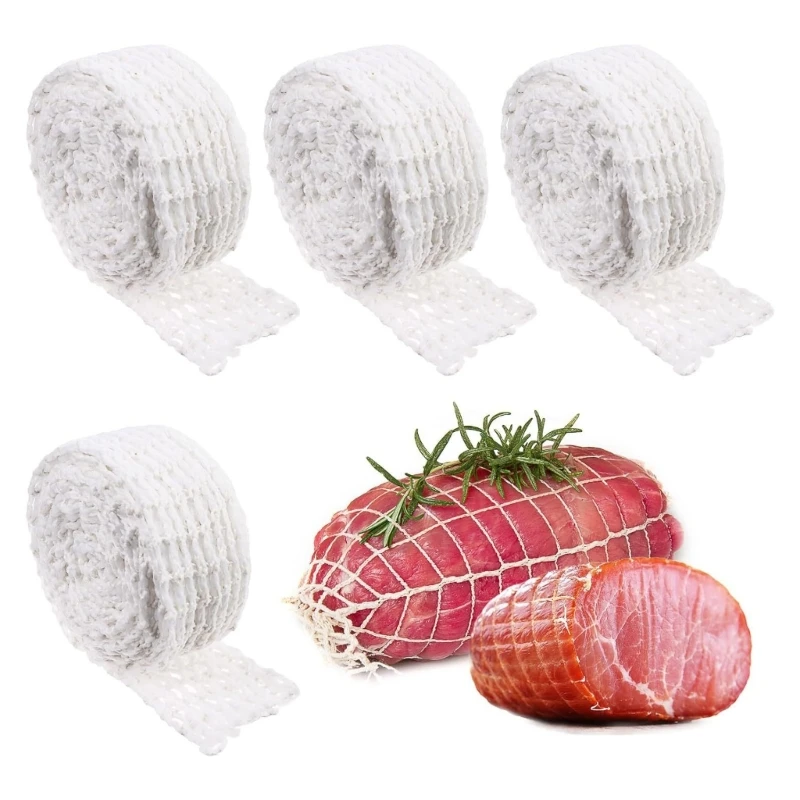 4Pcs-Net-Food-Pack-Durable-Rope-Network-For-Ham-Sausage-Packaging ...