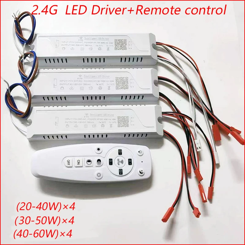 20-40W-4-40-60W-4-Dimmable-intelligent-LED-driver-chandelier-s ...