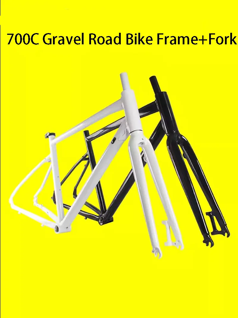 700C-Aluminum-Alloy-Road-Bike-Frame-Disc-Brake-Off-road-Gravel-Road ...