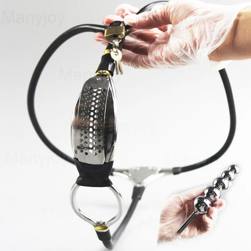 Female-Underwear-Stainless-Steel-Silicone-Invisible-Chastity-Belt ...