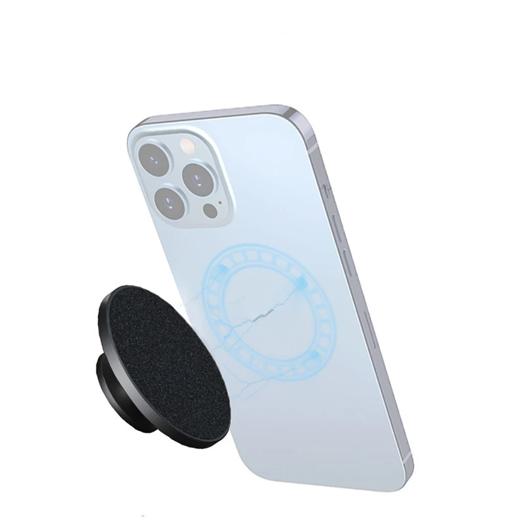 Aluminum Alloy Magnetic Base Phone Bracket for iphone 12 13 14 MagSafe ...