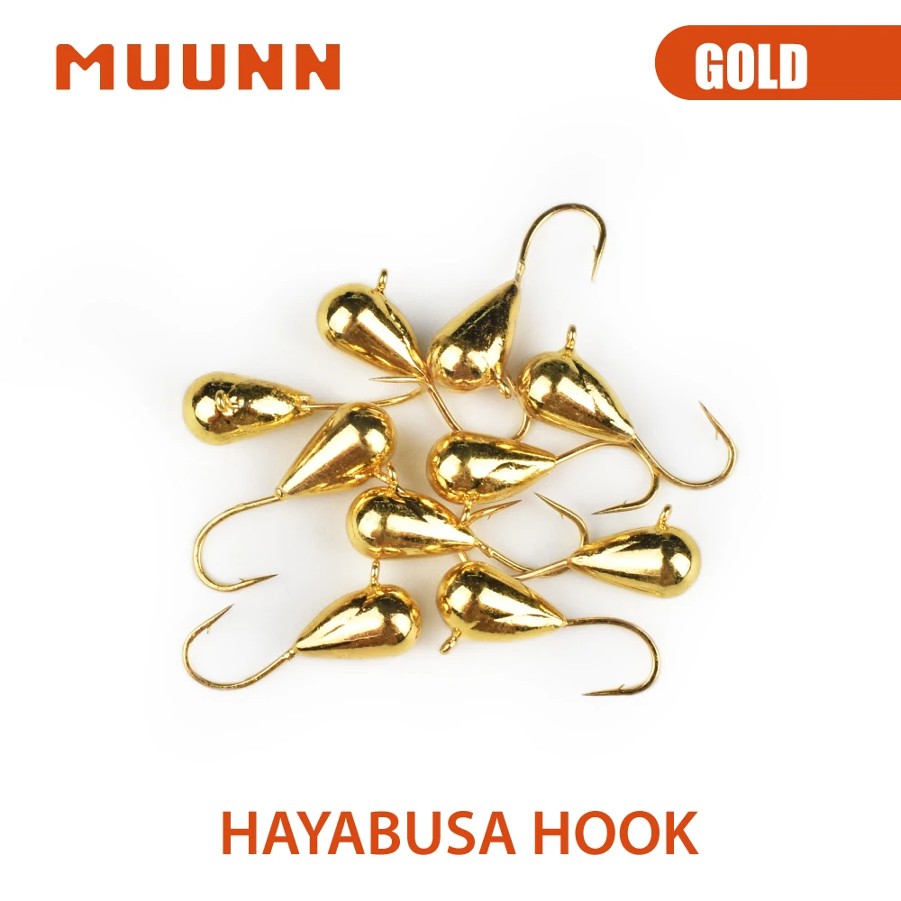 MUUNN-10PCS-Ice-Jigs-Gold-Copper-Winter-Fishing-Hooks-2-7mm-6-0mm ...