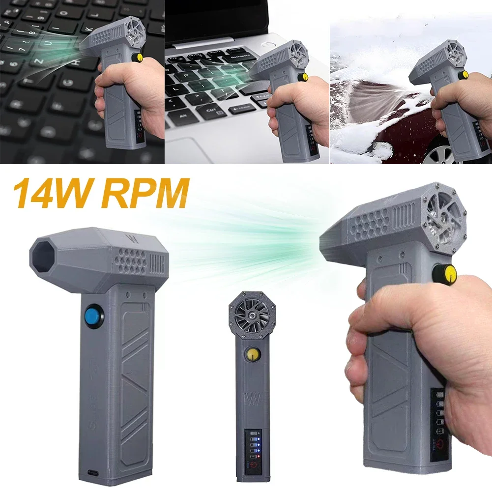 New-140000RPM-Mini-Turbo-Jet-Fan-Brushless-Motor-Handheld-Duct-Fan-52M ...