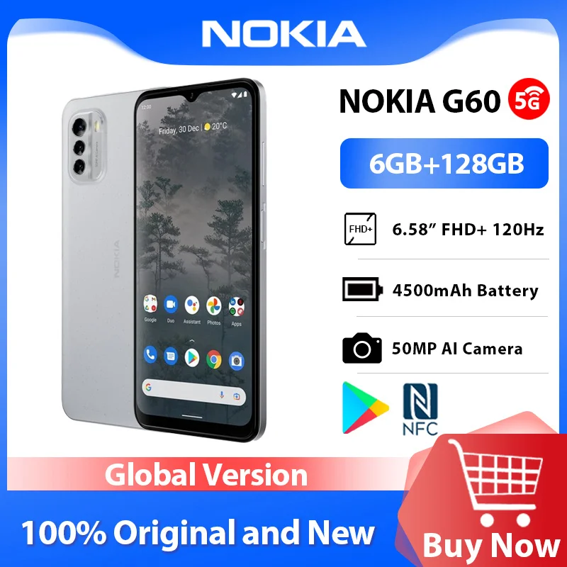 Global-Version-Nokia-G60-5G-Smartphone-6GB-128GB-NFC-eSIM-6-58-120Hz ...