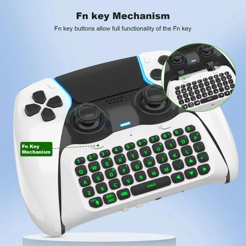 For-Ps5-Gamepads-Accessories-Controller-External-Bluetooth-Keyboard ...