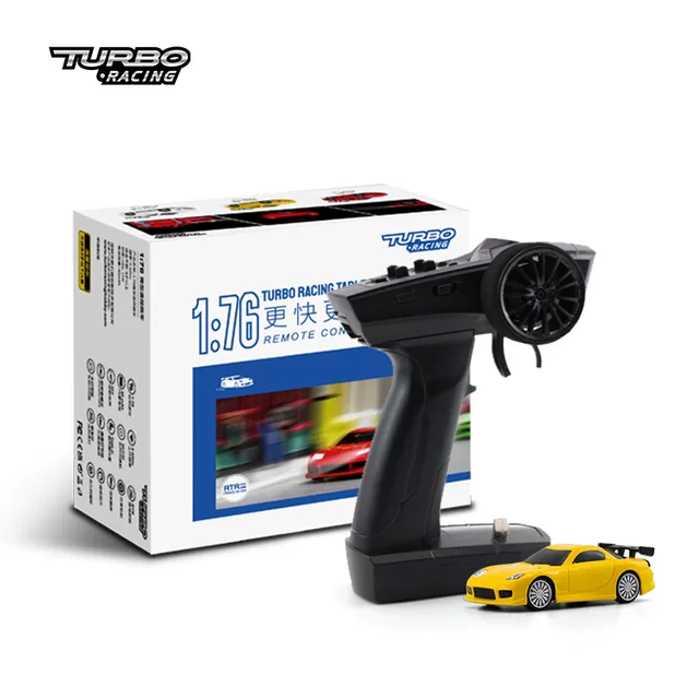 Turbo Racing Drift RC Car com Gyro Radio, Full Proporcional, Brinquedos ...