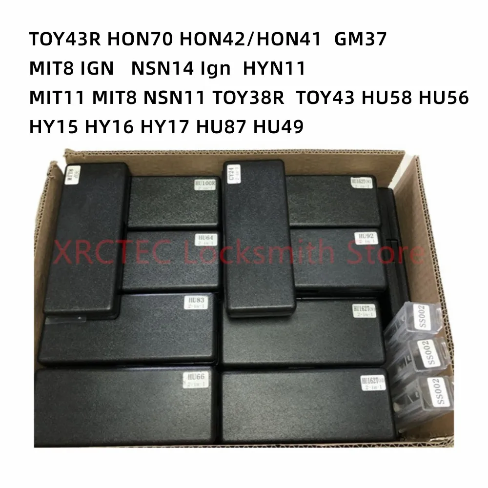 Locksmith Lishi 2 in 1 Tools TOY43R HON70 HON42/HON41 GM37 MIT8 NSN14 ...
