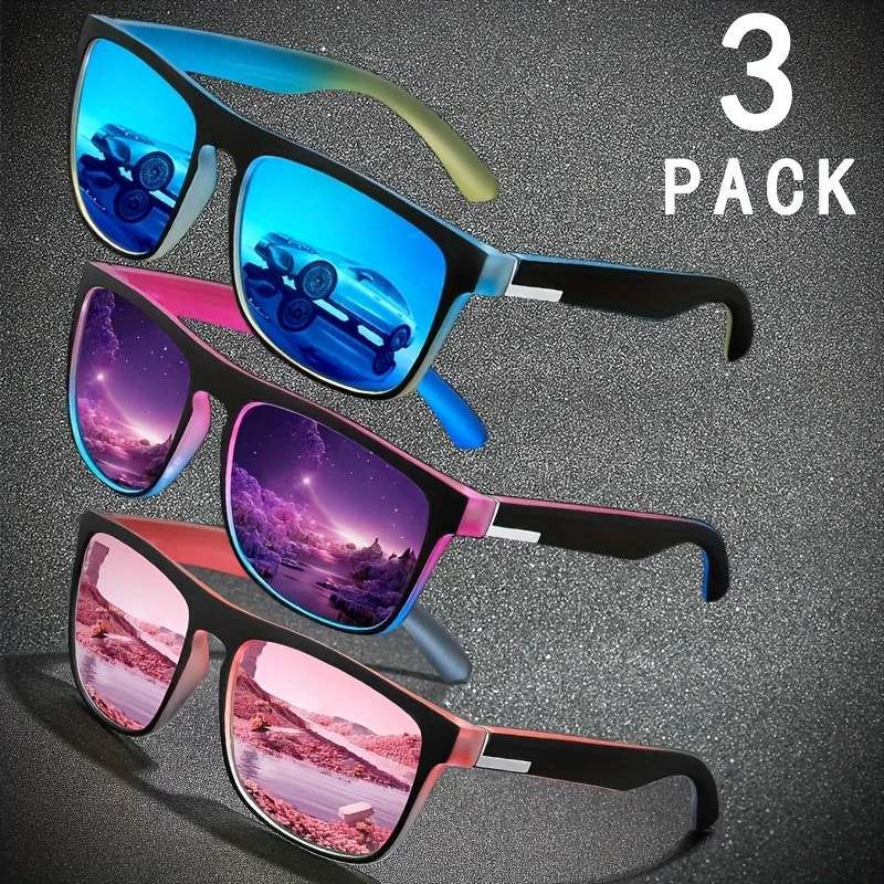 3pcs Value Family Package Sunglasses Dream Dazzling Series Classic ...