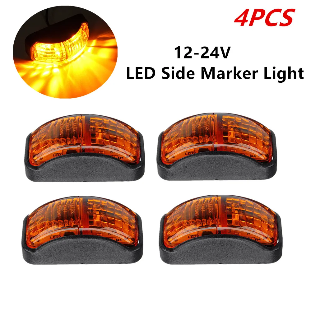 4PCS-Caravan-Clearance-Lamp-Signal-Indicator-Light-Car-Truck-Trailer ...