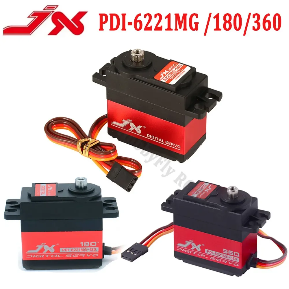 1PCS-JX-PDI-6221MG-Metal-Gear-20kg-Rc-Servo-Arm-Large-Torque-Digital ...