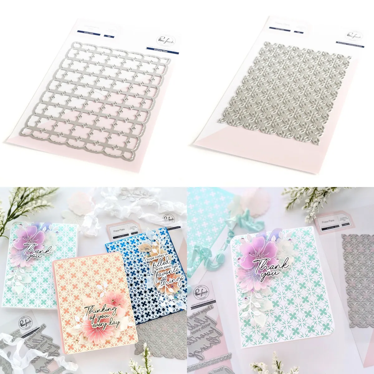 2024-New-Ornate-Trellis-Metal-Cutting-Dies-Press-Plate-for-Making-Card ...