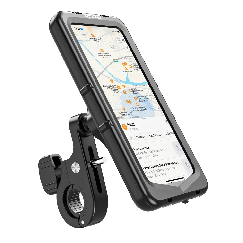 NEW-Bike-Phone-Mount-MTB-Waterproof-Cell-Phone-Holder-360-Rotation ...