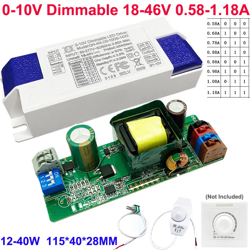 0-10V-LED-Driver-Dimmer-18-46V-Power-Switch-250mA-1-2A-Dimming-86 ...