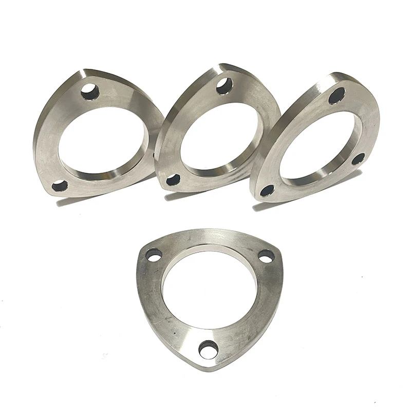 automobile parts Exhaust muffler flange exhaust pipe triangular joint ...