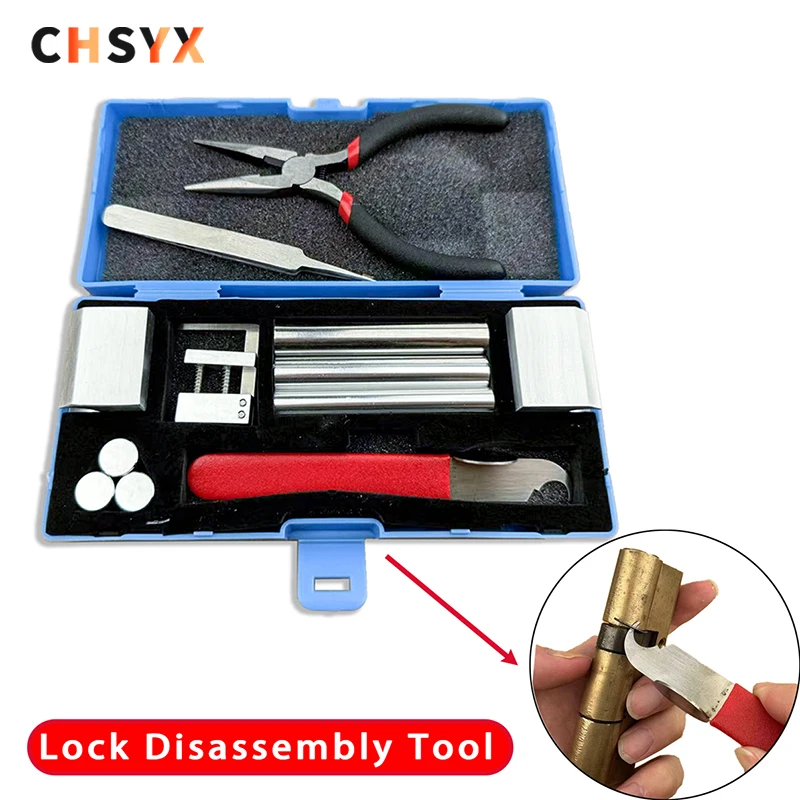 Original-Professional-12-In-1-HUK-Lock-Disassembly-Tool-Locksmith-Tools ...