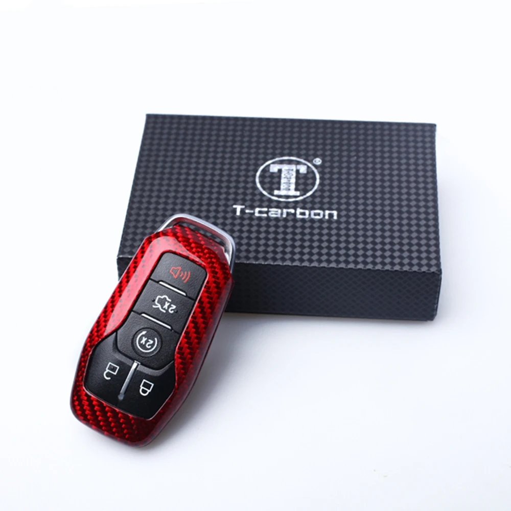 For Ford Mustang 2015 2016 5 Keys Auto Smart Remote Key Shell Fob Case ...