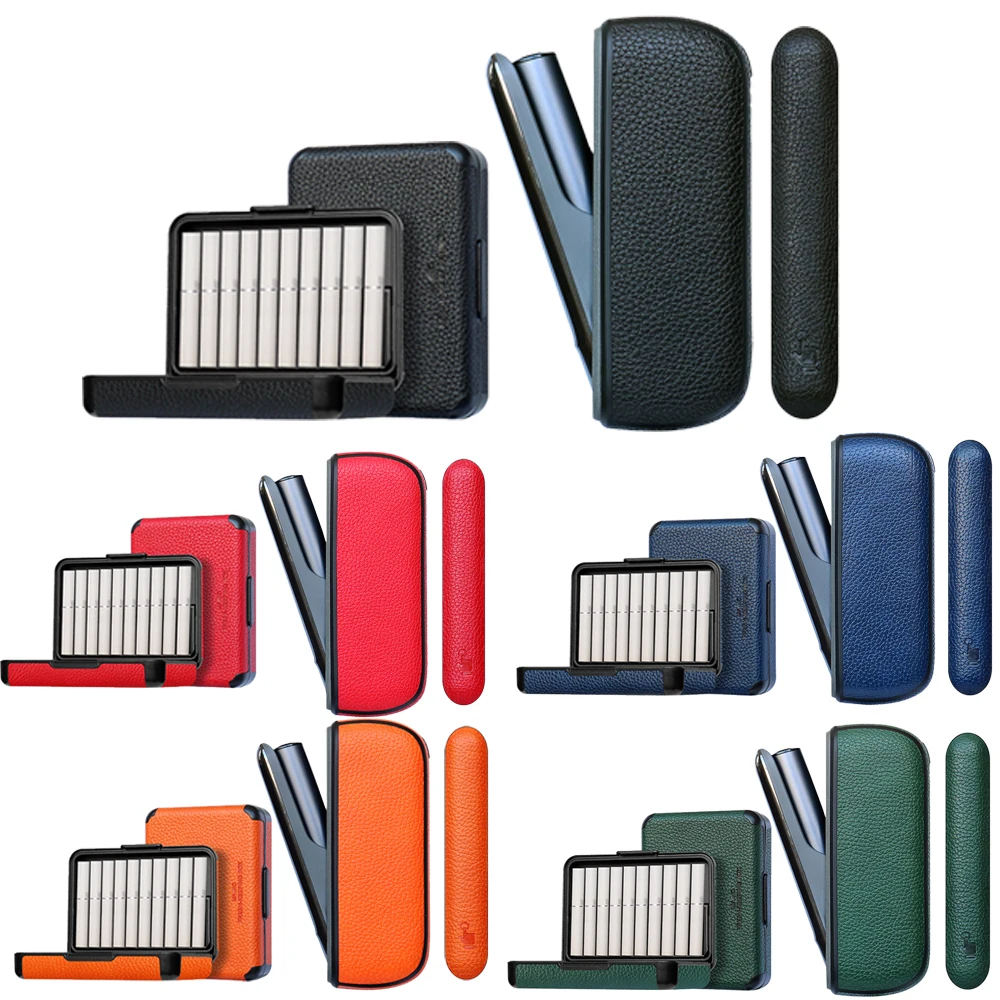 JINXINGCHENG-Lychee-Cirarette-Box-Leather-Case-for-IQOS-ILUMA-Thin ...