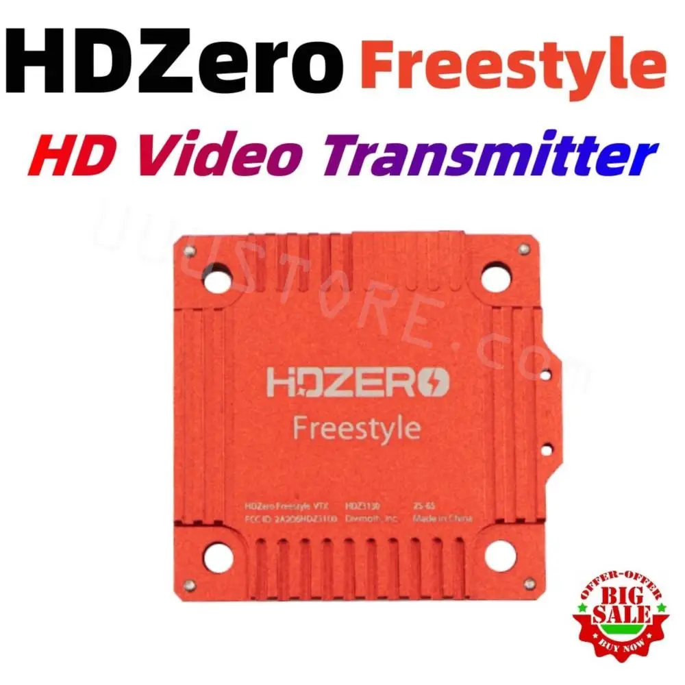 HDZero Freestyle Digital HD Video Transmitter (1W Capable) 5.8G 720p 60fps 200mW FPV Transmitter ...