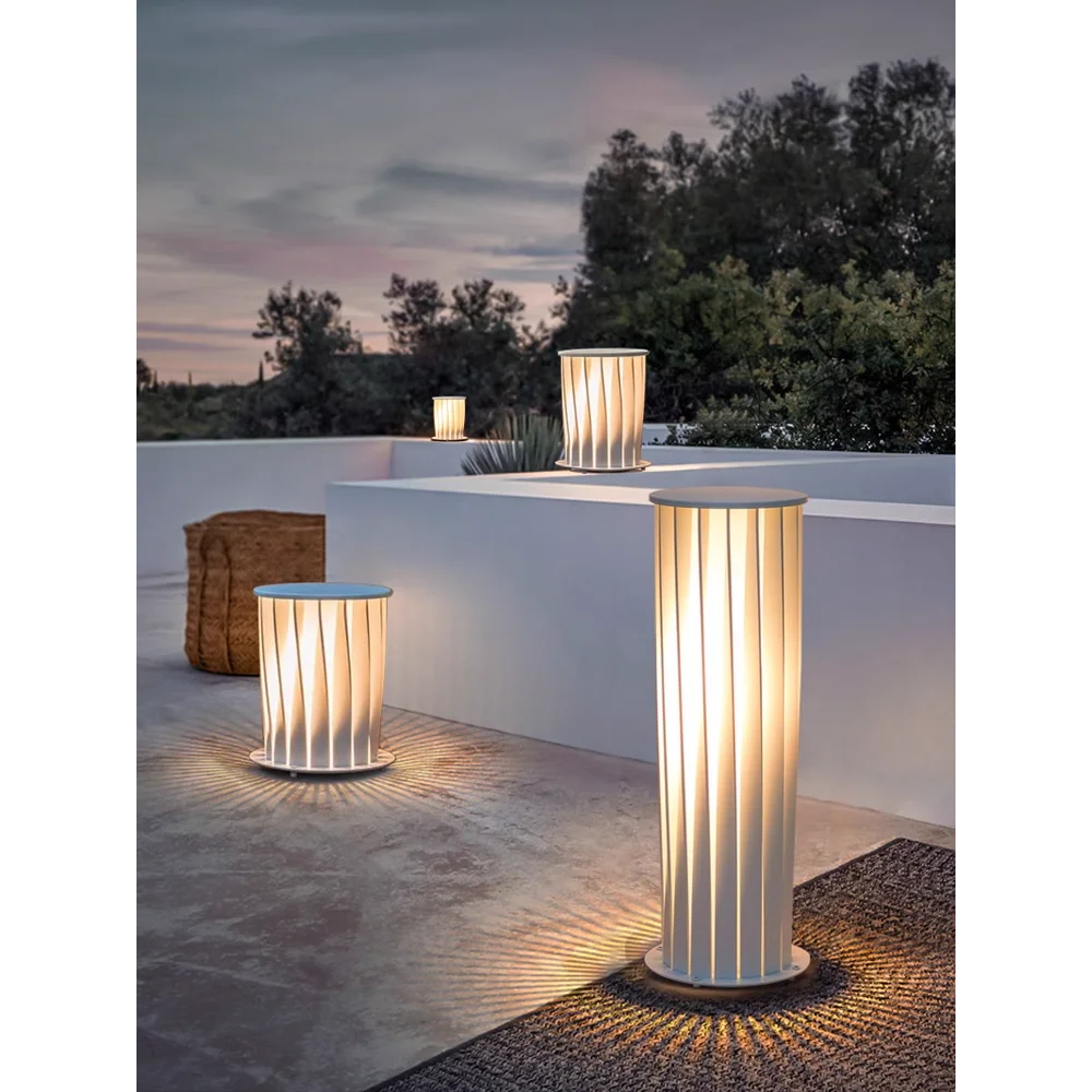 Solar-Lawn-Light-Villa-Balcony-Garden-Waterproof-Landscape-Lawn-Light ...