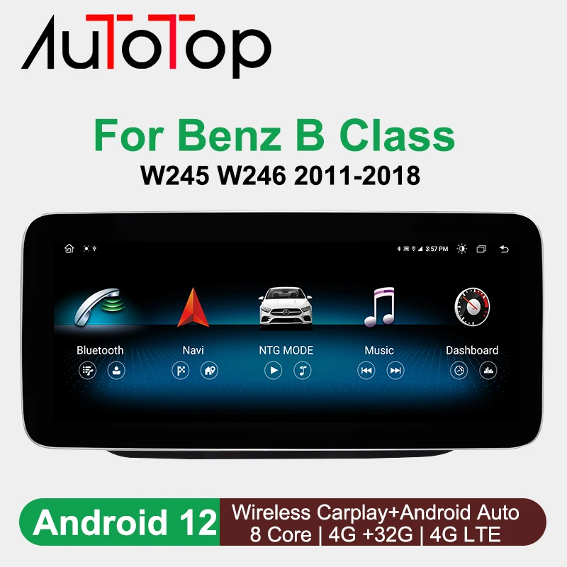 AUTOTOP-10-25-Android-12-Wireless-CarPlay-Car-Player-Radio-For-Mercedes ...