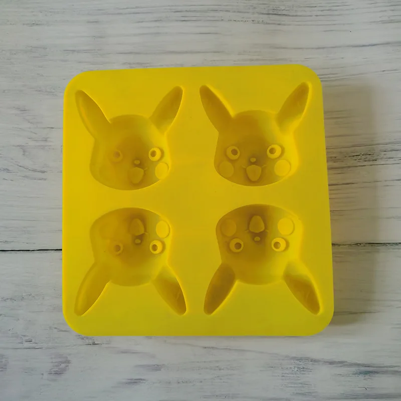 Anime Pokemon Cartoon Cookies Mold Figure Toys Pikachu Reusable Diy ...