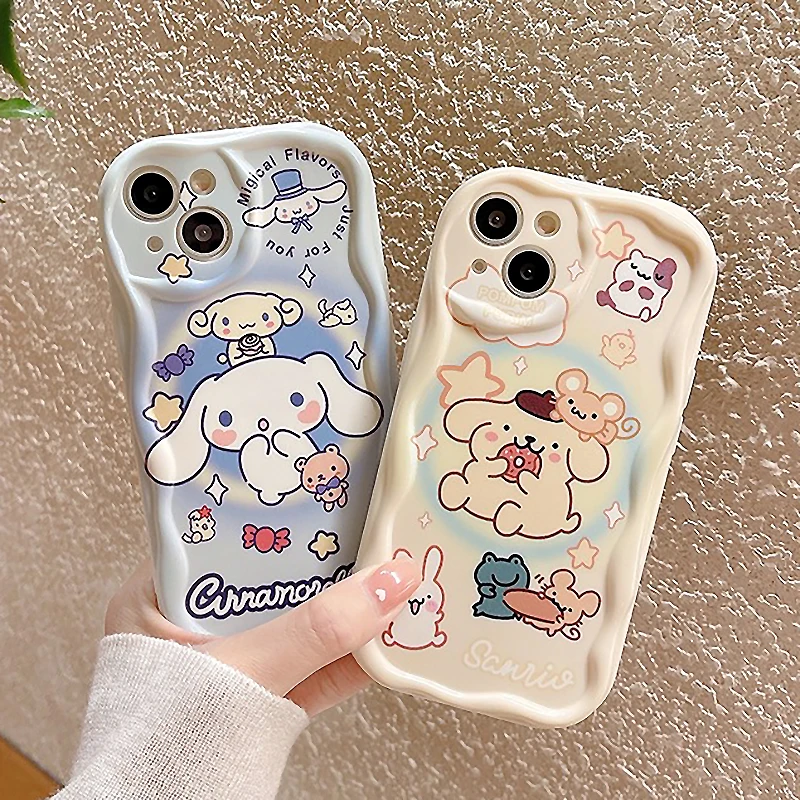 Sanrio Pachacco Silicone Shockproof Wavy Edge Phone Case for iPhone XS ...