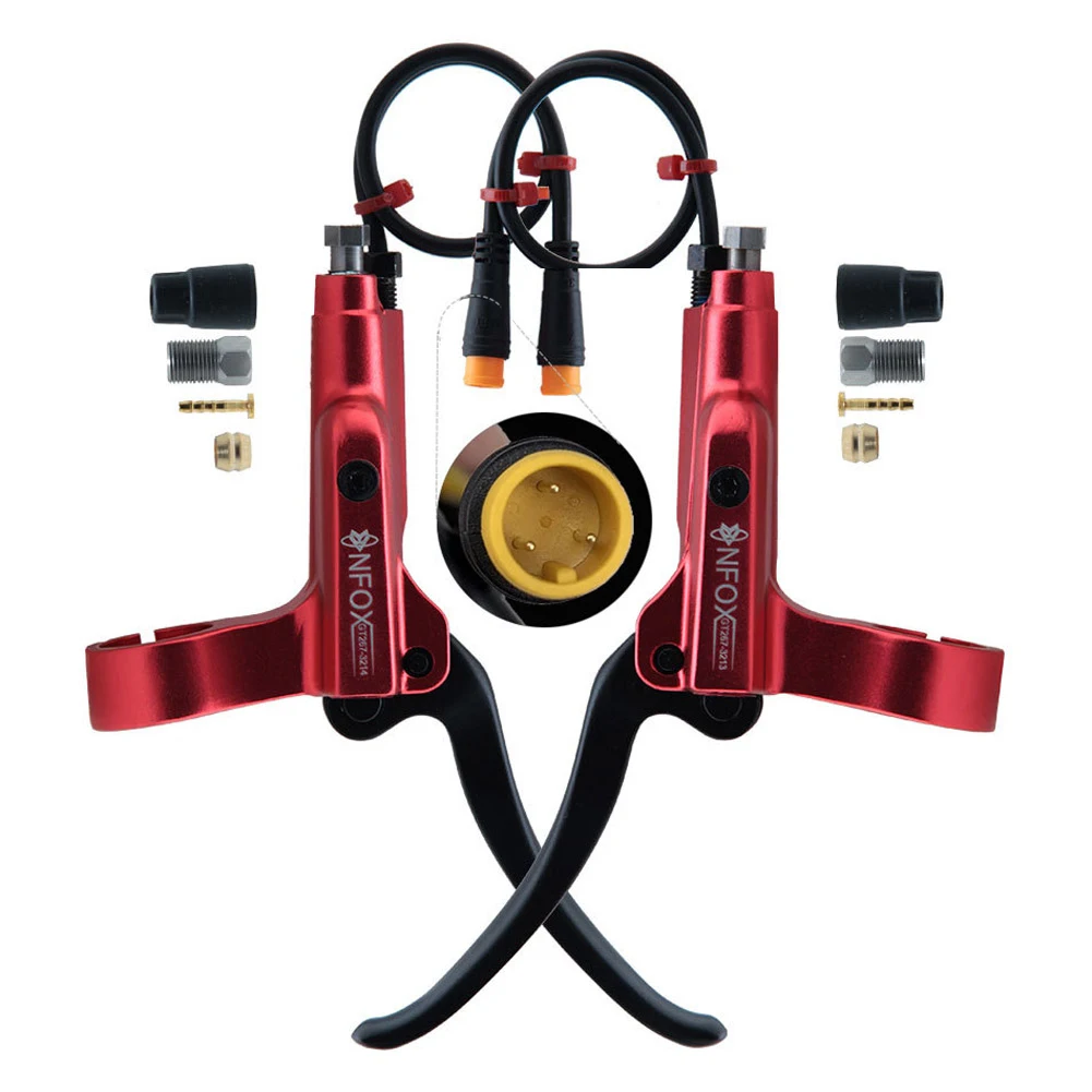 For-Bafang-Hall-Motor-Brake-Handle-E-bike-Hydraulic-Brake-Lever ...