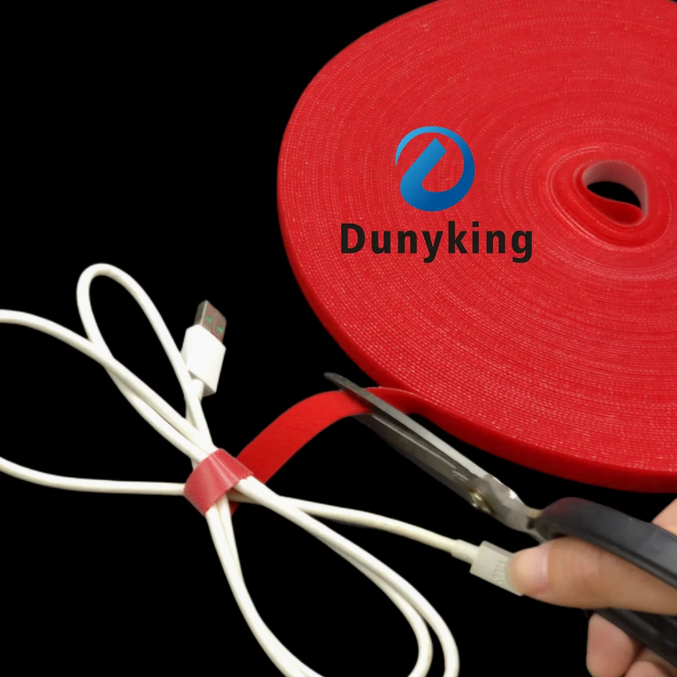 Câble-fil-gaine,Enrouleur de câble USB en nylon,attaches à coupe libre ...