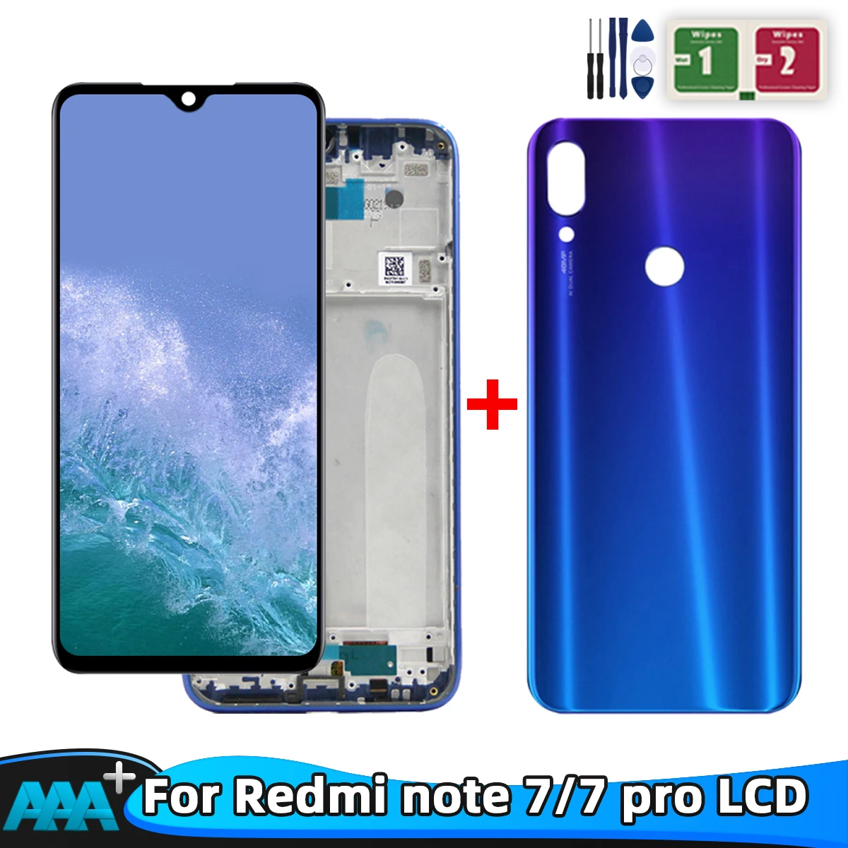 LCD-For-Xiaomi-Redmi-Note-7-LCD-Display-With-Frame-Screen-Touch ...