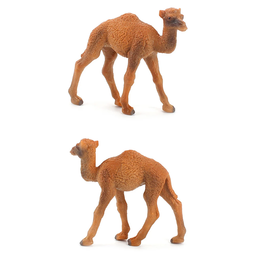 Simulation Camel Action Figure Wild Animals Figurines Desert Captive ...