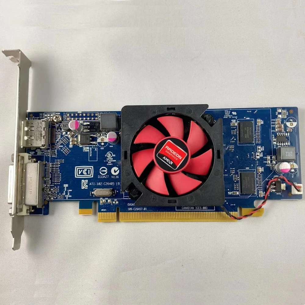 Original Used For AMD Radeon HD7470 1G DVI+DP GDDR3 Video Card Graphic ...