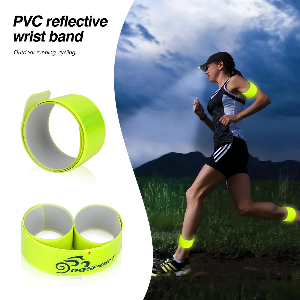 40x3Cm-Reflective-Wristband-Band-Bracelets-Armband-for-Running-Bicycle ...
