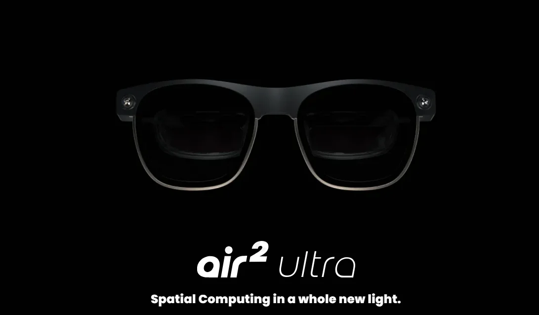 Nreal Air 2 Ultra Smart AR Glasses – Portable HD Private Giant Screen ...