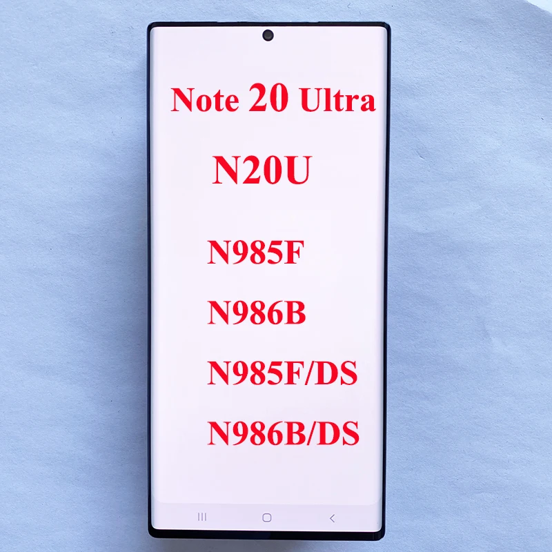 AMOLED-For-Samsung-Note-20-Ultra-LCD-For-Samsung-Note20-Ultra-display ...