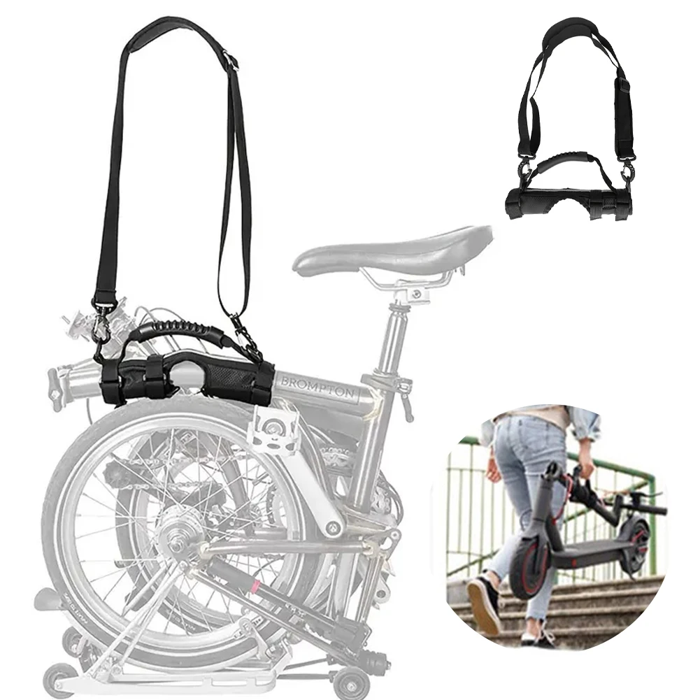 Cycling-Frame-Carry-Shoulder-Strap-Folding-Bike-Frame-Handle-Portable ...